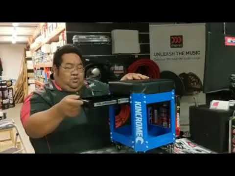 Al shows us the new Kincrome creeper seat with draws! On sale in our Easter Catalogue for $99