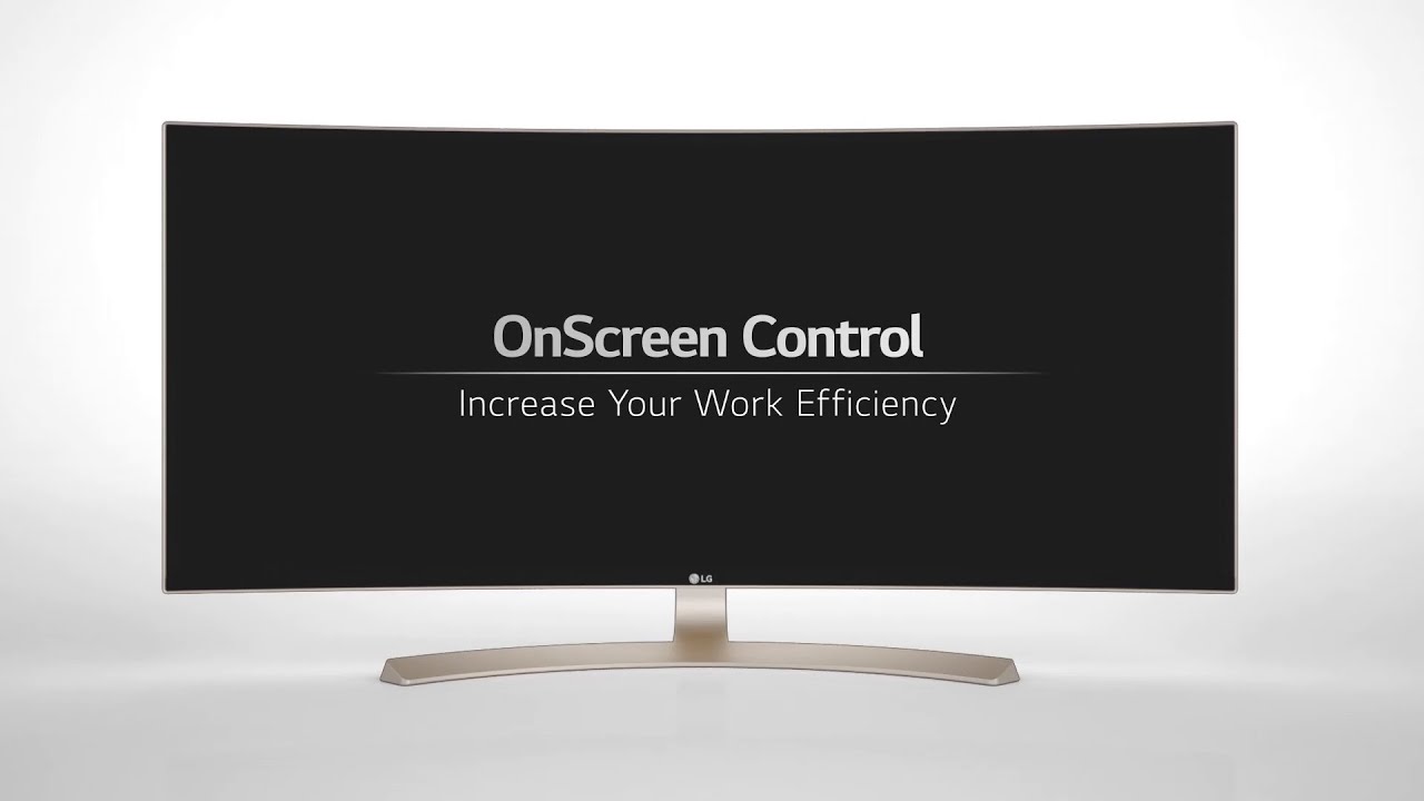 LG UltraWide™ Monitor - OnScreen Control