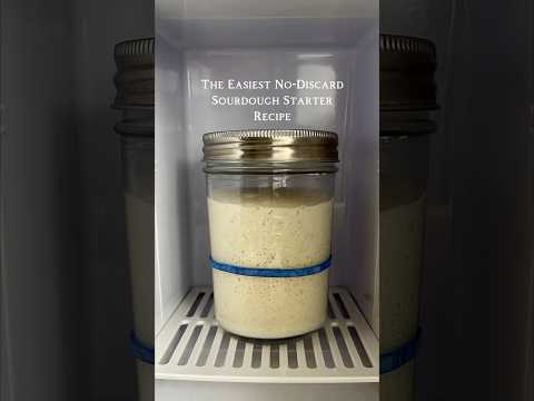 The Easiest Sourdough Starter Recipe Ever! #homemade#sourdough#bread#shorts#tutorial#recipe#foodie