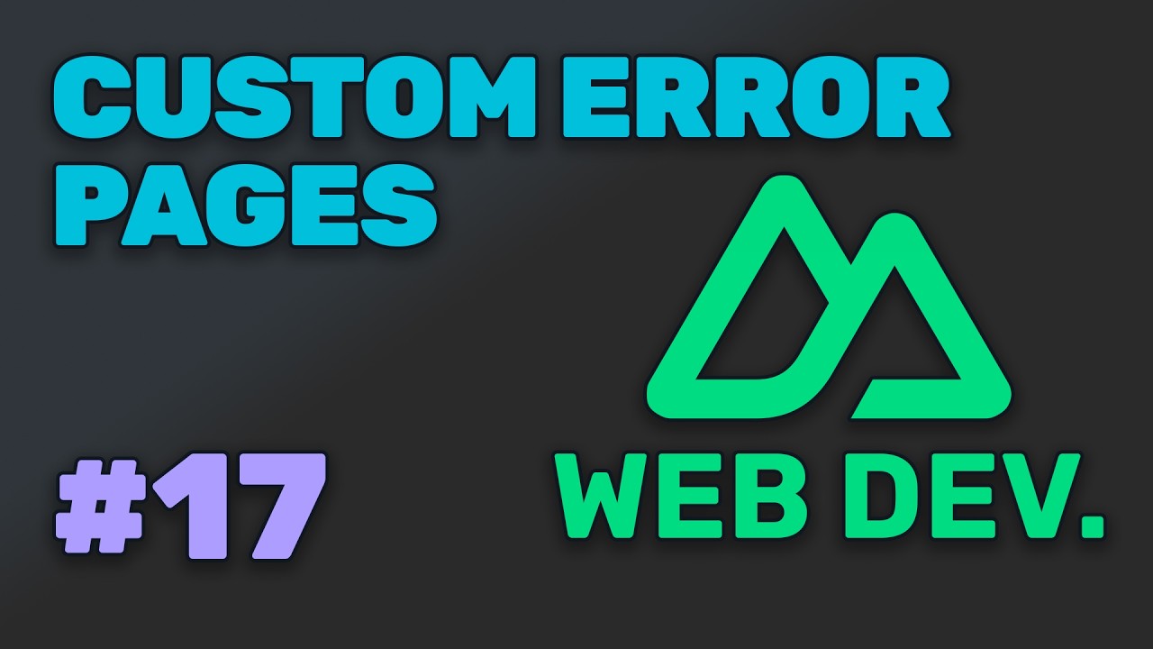 How To Display Custom Error Pages in Nuxt 4 | Full-Stack Web Dev #17