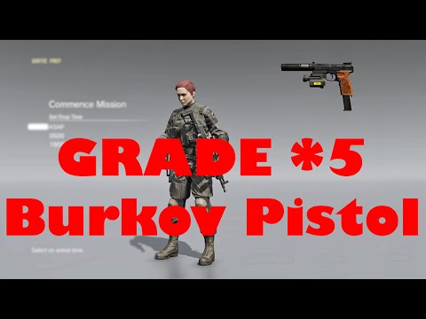 Steam Community :: Video :: MGS5 Grade 5 Burkov Pistol Infinite Suppressor