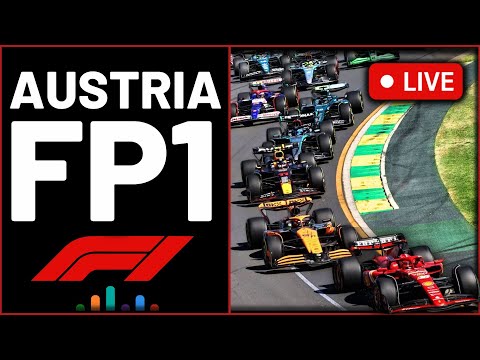 🔴F1 Live 2025 Austrian GP Free Practice 1 | Commentary + Live Timings | Formula 1 Watchalong