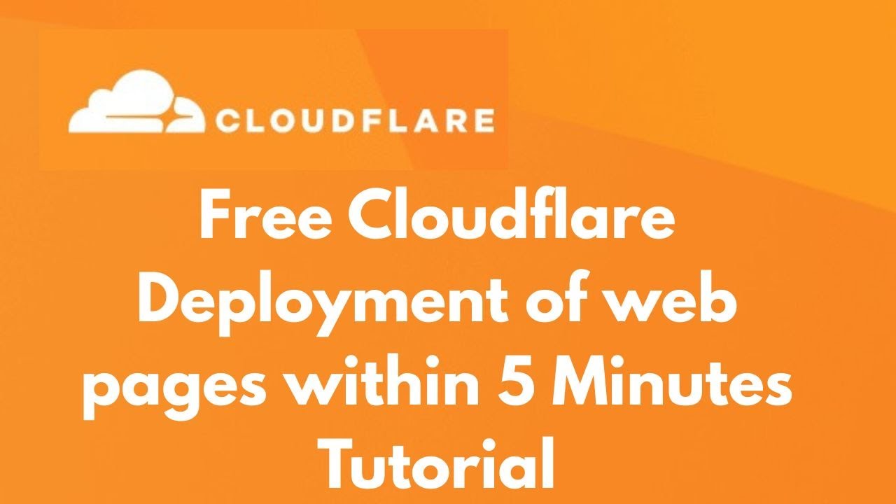 Free Cloudflare Pages Deployment in 5 Minutes | Complete Step-by-Step Tutorial