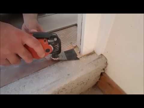 Fein multimaster 350Q coupes de socles pour passage carrelage