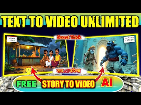 FREE Ai Story To Video Generator | Text To Video Ai | AI Video Kaise Banaye | Copy Paste Channel