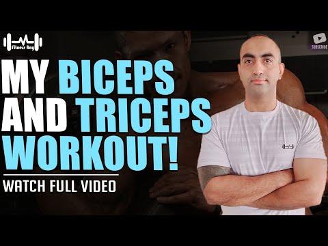 My biceps and triceps workout | Fitness Bay Gym | Dehradun Gym