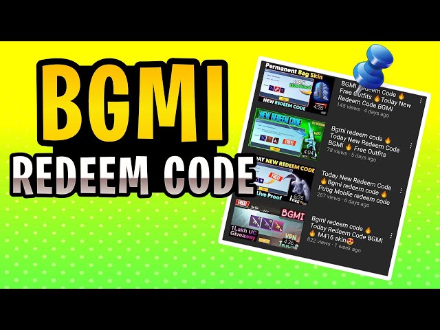 BGMI and PUBG Mobile redeem code generators are fake, and using them ...