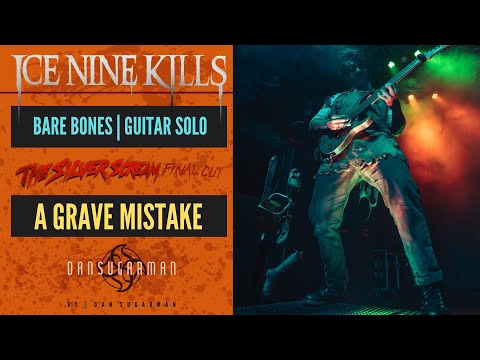 "A Grave Mistake" by Ice Nine Kills | Guitar Solo --- Bare Bones #3