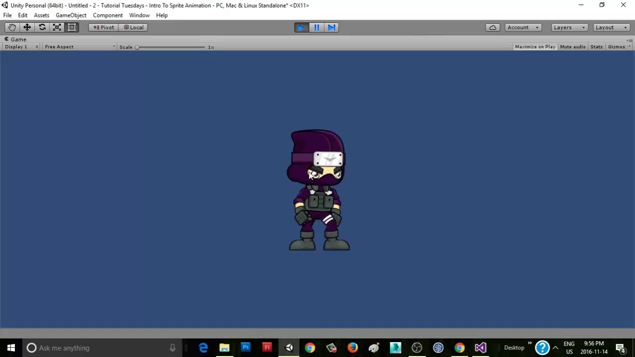 Unity 5 Tutorial Tuesdays: Intro To Sprite Animation