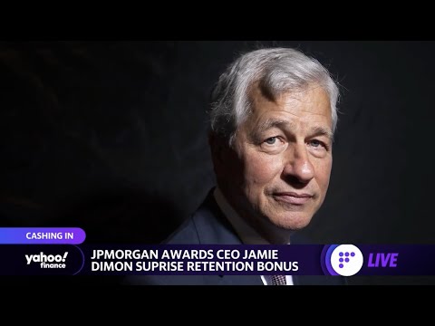 JPMorgan awards Jamie Dimon a surprise retention bonus