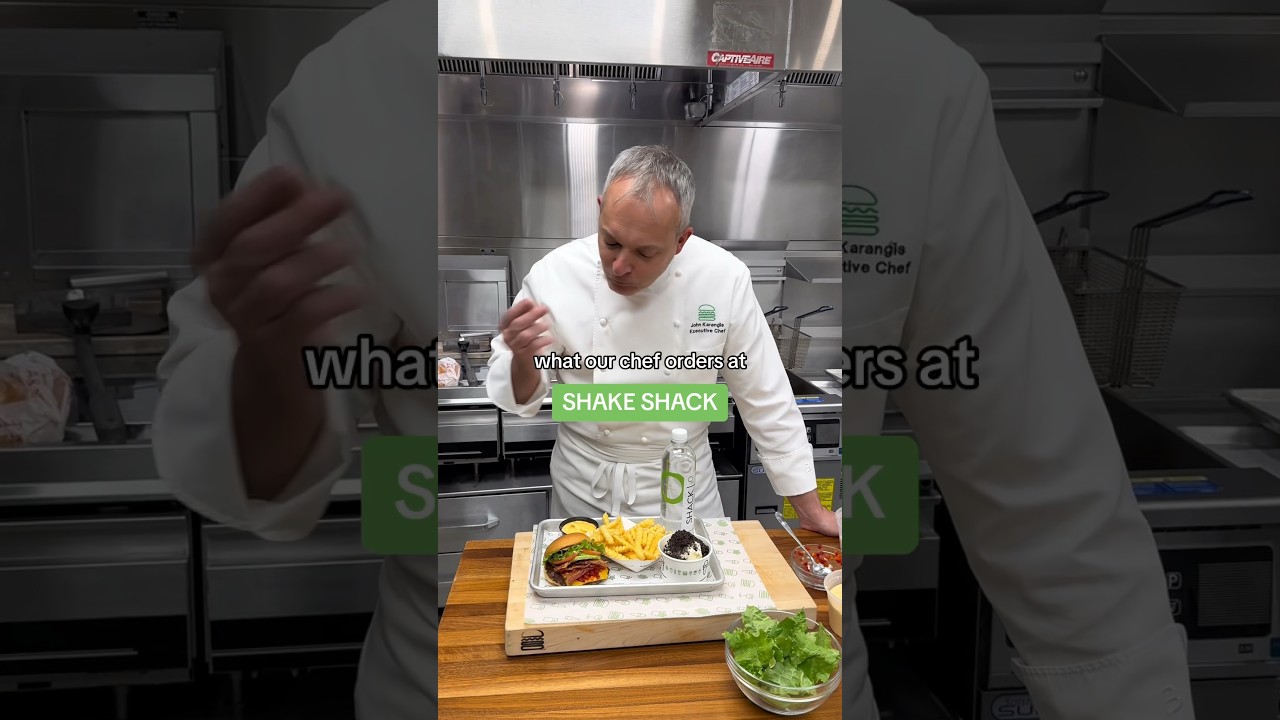 Yes, Chef! 👨‍🍳  Watch to see what our Executive Chef, John, orders at the Shack. #shakeshack