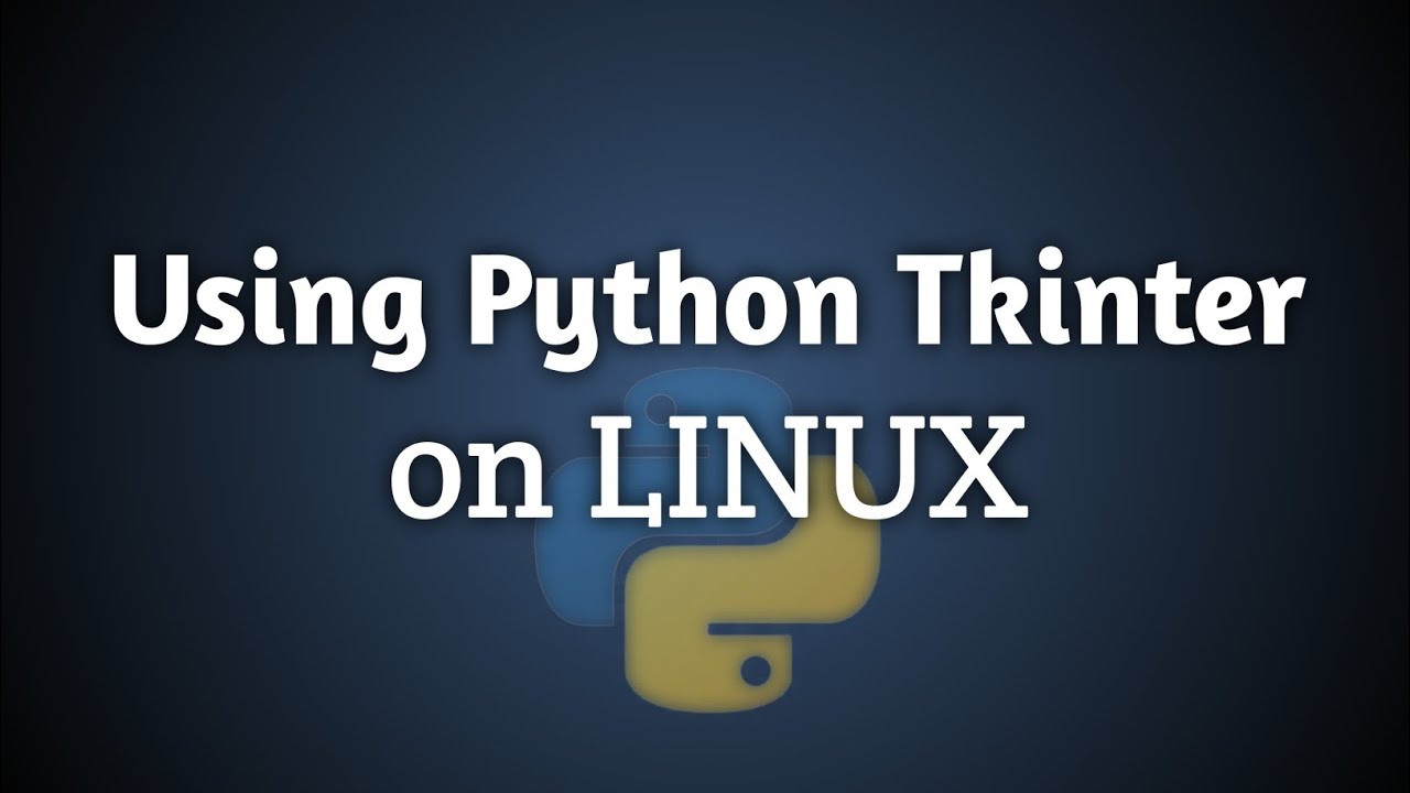 Python Tkinter on Linux | How to install my Todo App