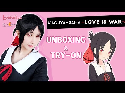 [Giveaway] Kaguya Shinomiya Cosplay Costume Unboxing & Try-on