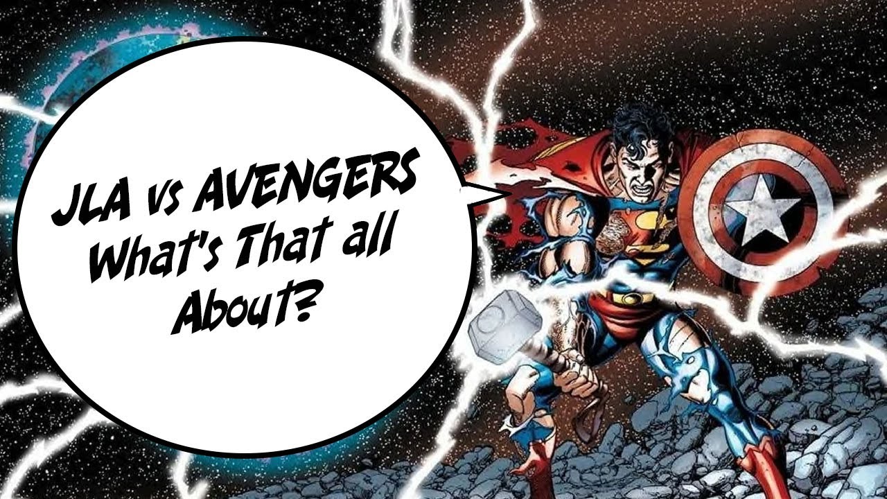 JLA vs AVENGERS Short overview #comics #comiccollecting #comiccommunity #marvel #DC #Jla #avengers