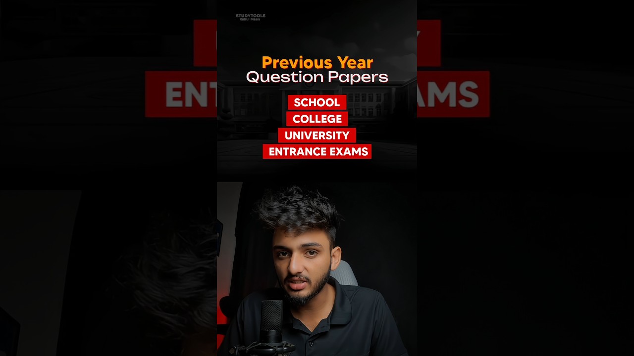 Download Previous Year Question Papers free💻🚀📚 #study #student #pyq #websites