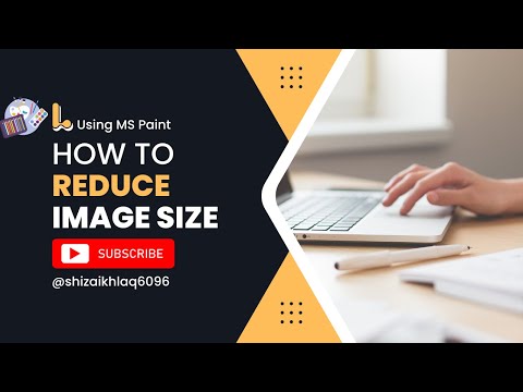 How to reduce resize of an image using Paint| Without any software