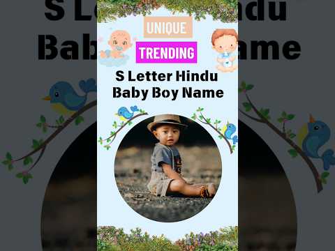 S Letter se boy name 2024 || Meaningful S Hindu Baby Boy Names | 2024 Trends #hindubabynames #baby