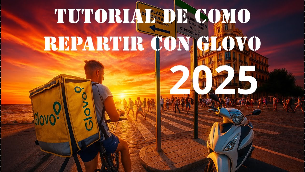 Mini tutorial de como repartir con Glovo 2025