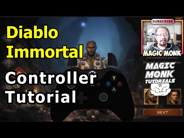 Diablo Immortal guide: How to use controllers on mobile and PC?