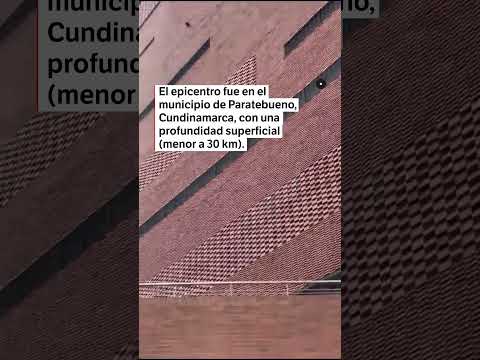 Fuerte temblor sacudió a Bogotá y el interior de Colombia | El Espectador