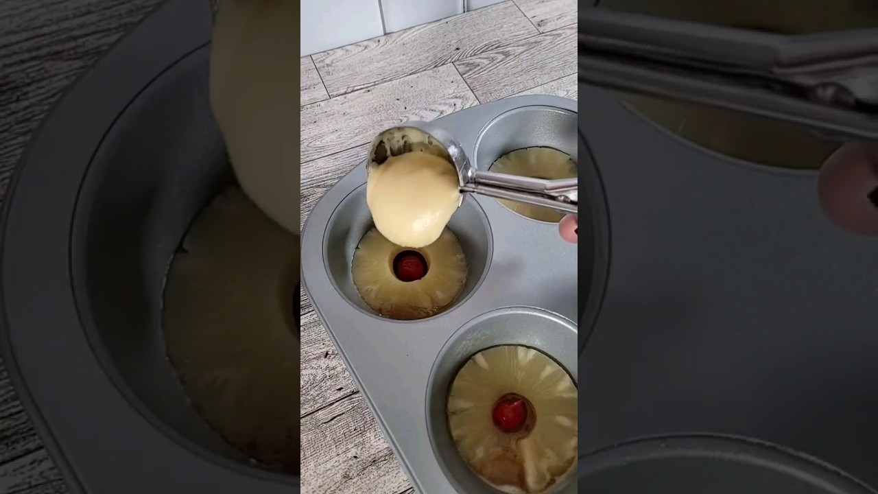 Deliciously Cute Mini Pineapple Upside Down Cakes Recipe | Perfect for Any Occasion!