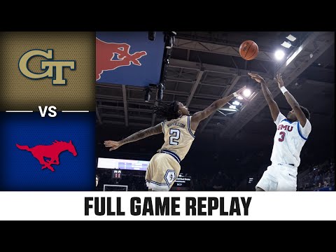 Georgia Tech vs. SMU Full Game Replay | 2024-25 ACC Men's Basketball