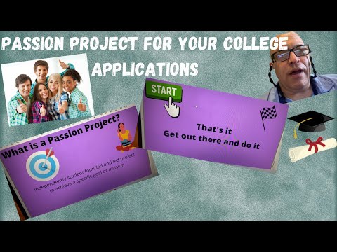 Passion Project for Your College Application