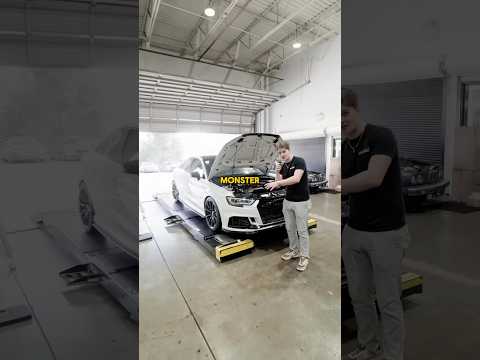 1100HP Audi RS3😱🔥 #eurofed #cars #mechanic #eurocar #audi #rs3 #fast