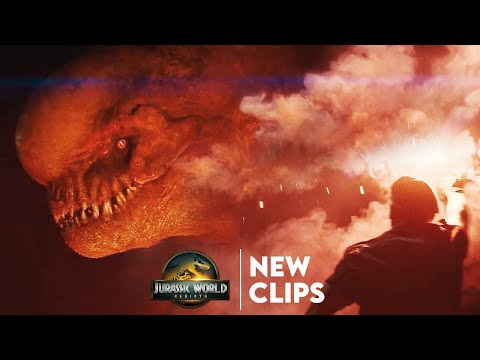 4 NEW CLIPS (New D-Rex Footage) | Jurassic World Rebirth