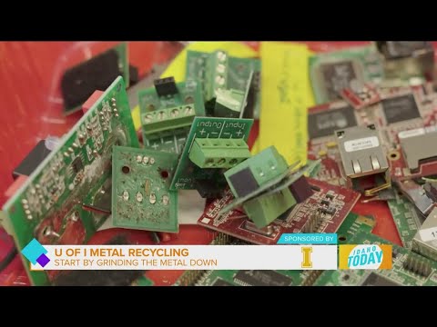 University of Idaho researchers discover a way to recycle e-waste