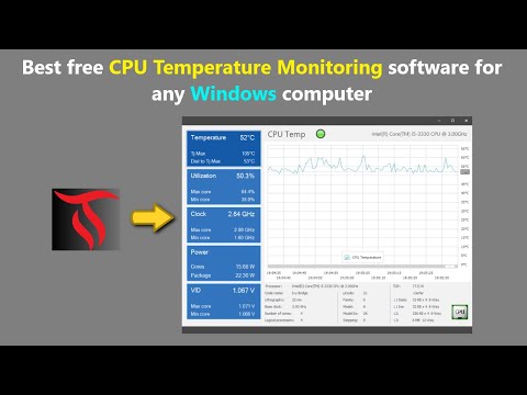 Best free CPU Temperature Monitoring software for any Windows computer.