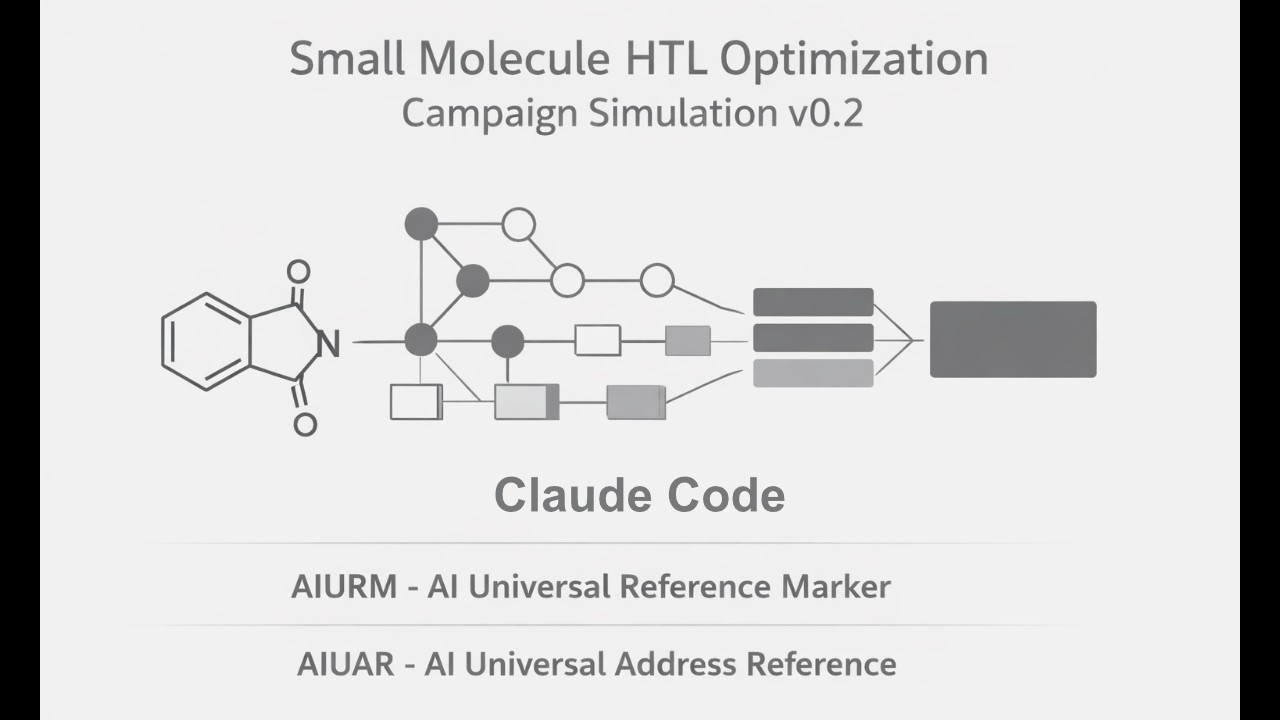 Small Molecule HTL Optimization Campaign Simulation v0.2 - Claude Code