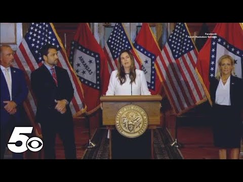 Gov. Sanders responds to $19K lectern purchase controversy