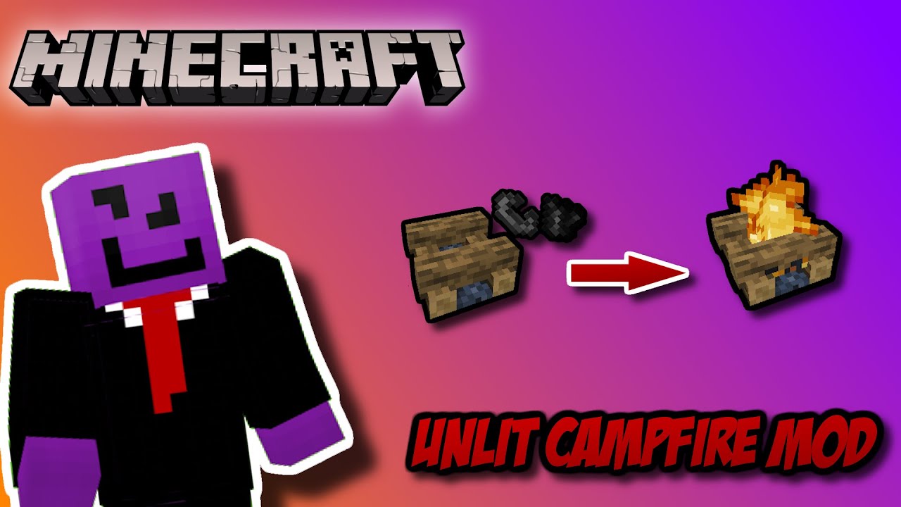 Minecraft || Forge || 1.20 || Unlit Campfire Mod