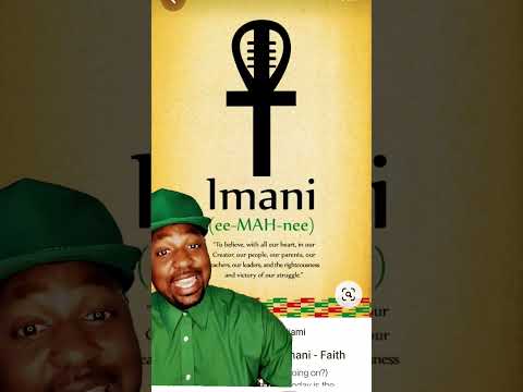 Imani means faith