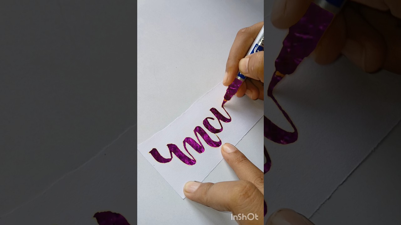 Comment your name #trending #calligraphy #viralvideo #viralsong #handwriting