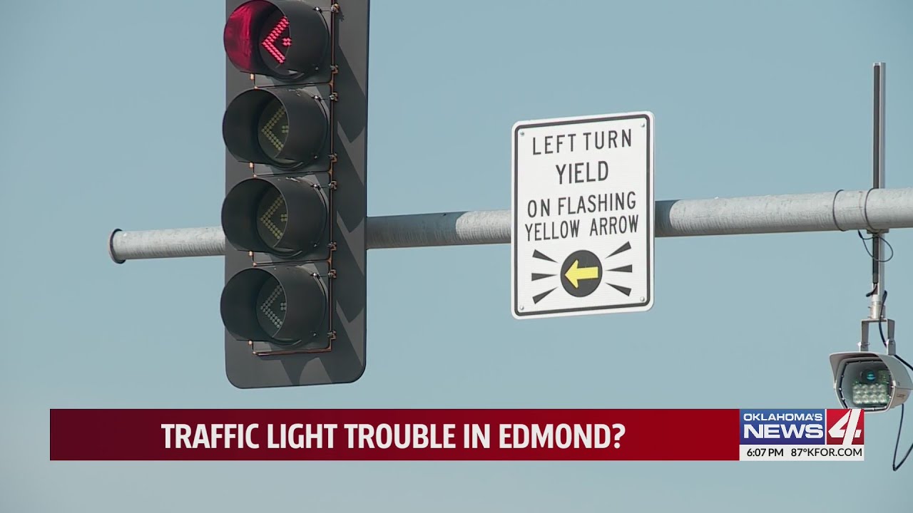Traffic light trouble in Edmond