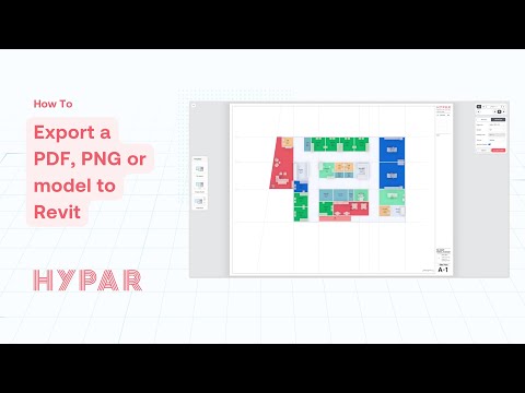 How to Export Your Work to PDF, PNG and Revit