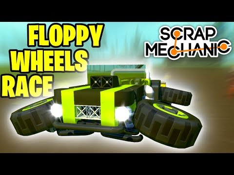Steam Community :: Video :: FLOPPY WHEELS RACE 🍕 | Scrap Mechanic ...