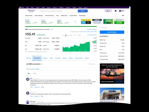 New look for Yahoo Finance