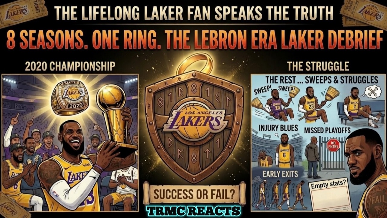 What a REAL Lakers fan thinks about Lebron's time as a Laker