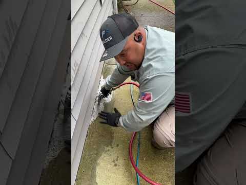 Termite slab injection treatment