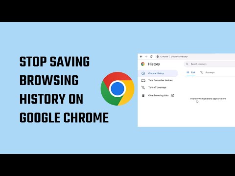How to Stop Saving Browsing History on Google Chrome?