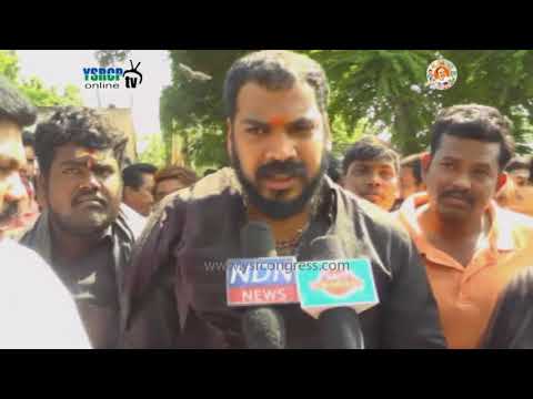 Nellore MLA Anil Kumar Yadav urge support for Victims house encroachers