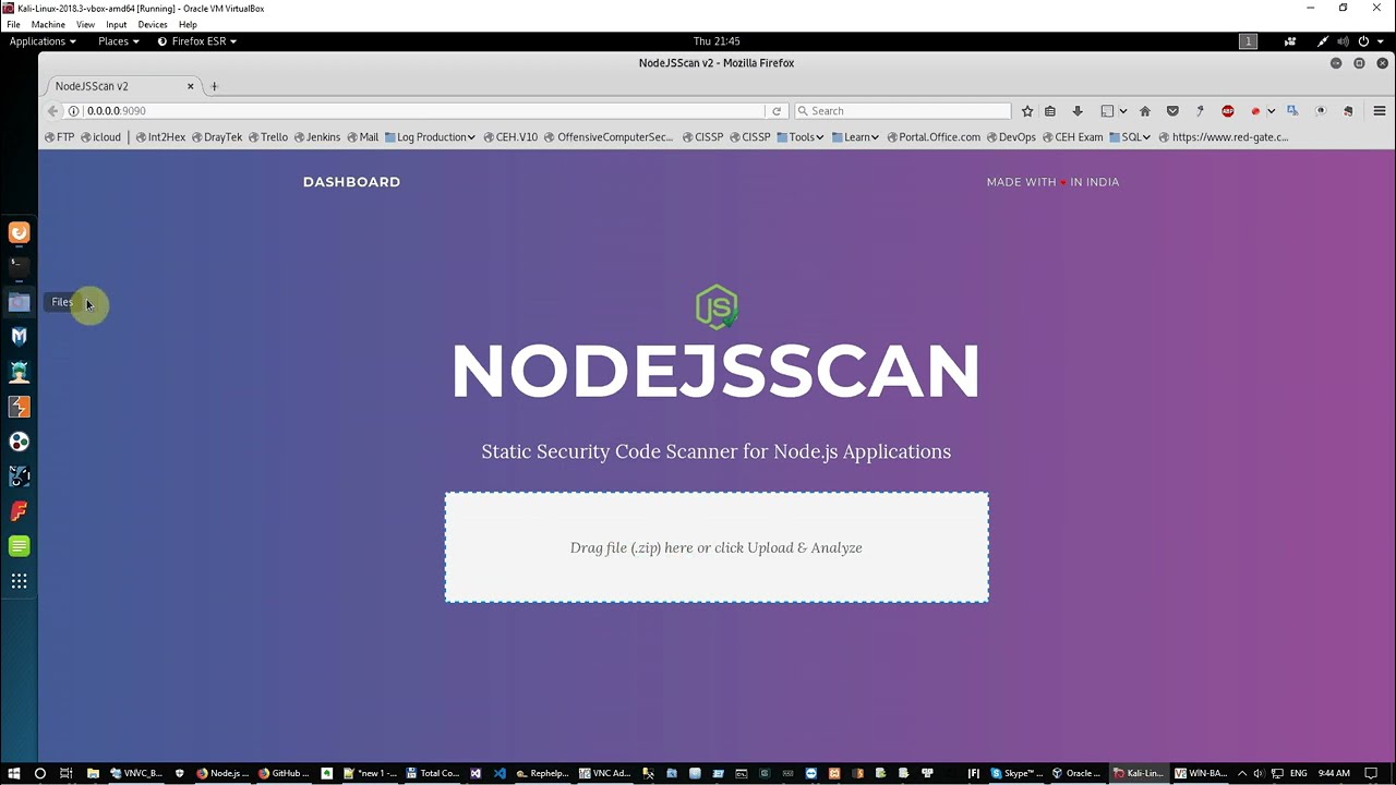 NodeJsScan - A Static Security Code Scanner For Node js Applications