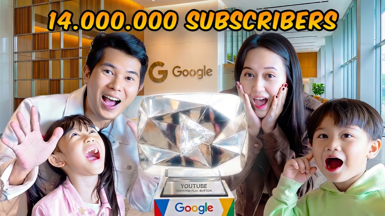 14 000 000 SUBCRIBER ALETHA ABEW DAPAT DIAMOND PLAY BUTTON