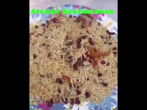 Afghani Kabuli Pulao recipe | zaiqa Chawal recipe by Afghan Dastarkhwan Restaurant