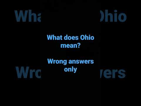 what does ohio mean