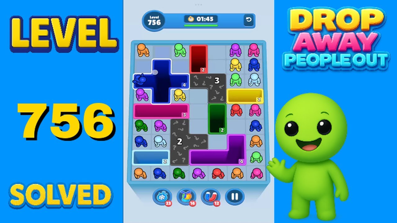 Drop Away – Level 756 - WIN FAST