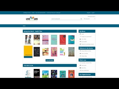 How to use the Online Library Catalogue